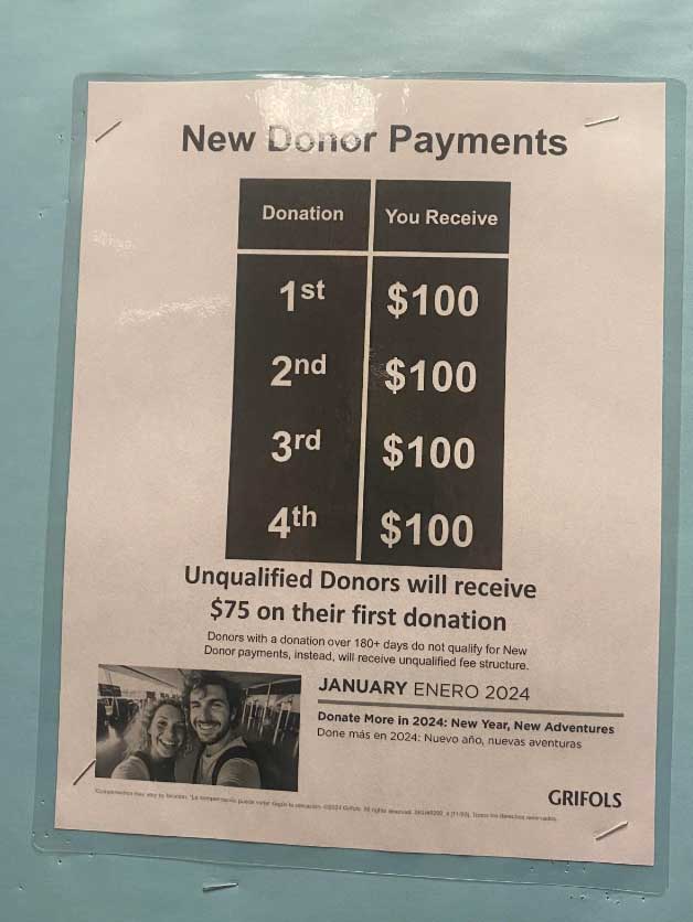 How Much Does Grifols Pay For Plasma? - Discover Plasma